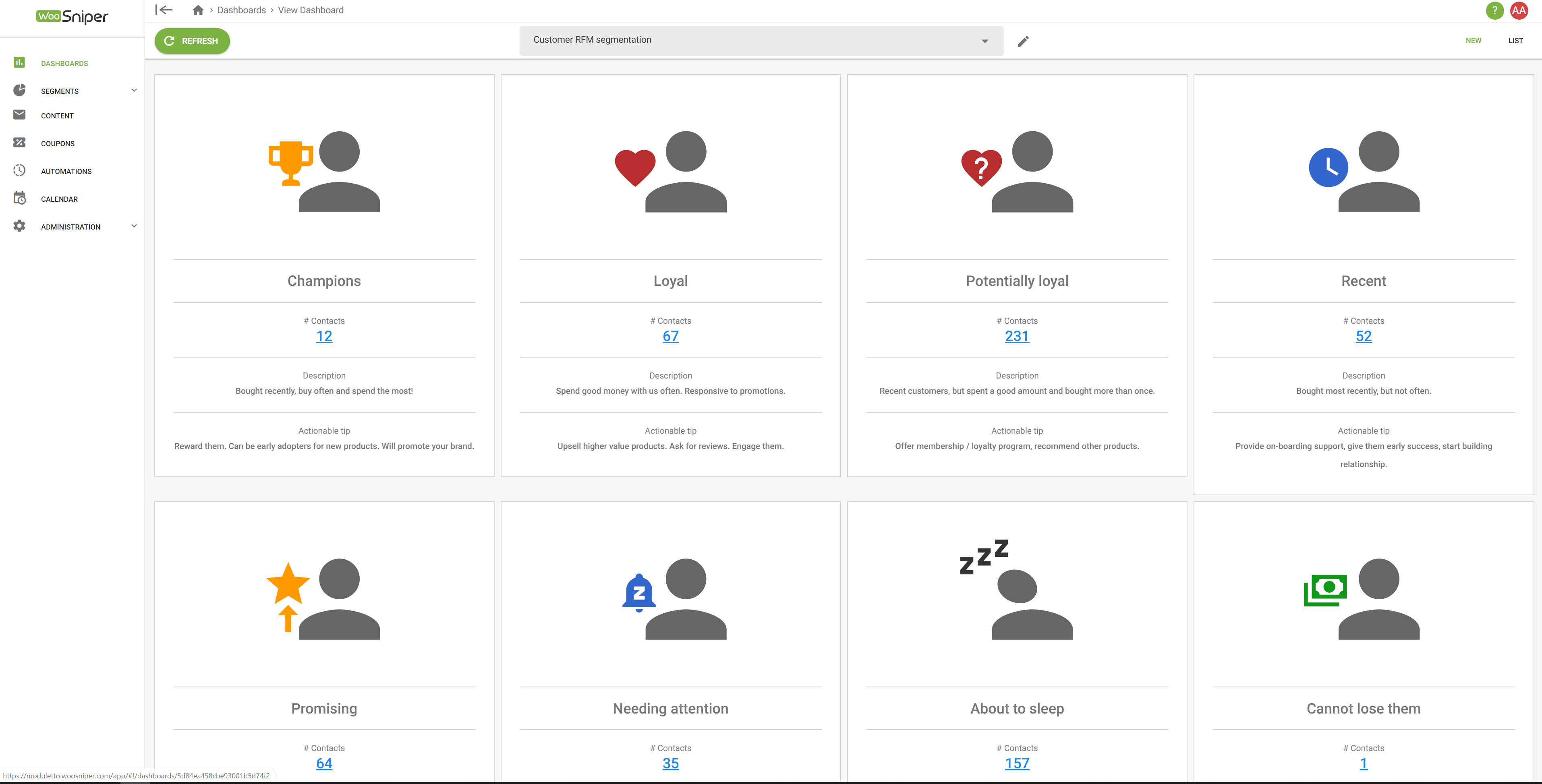 Rfm Segmentation Woosniper